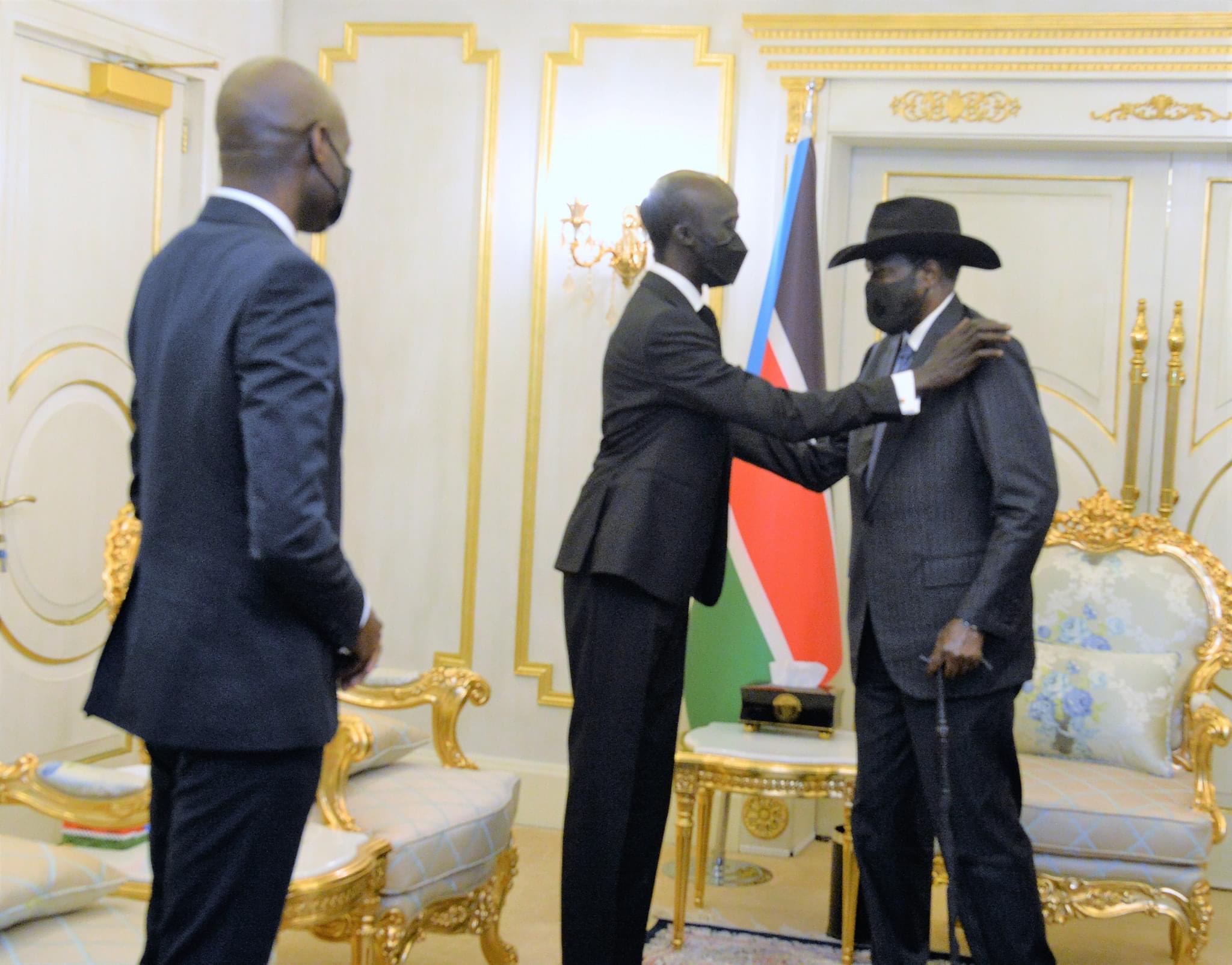 President Kiir Ushers Capt. Mabioor Garang de Mabioor into J-1, Juba ...